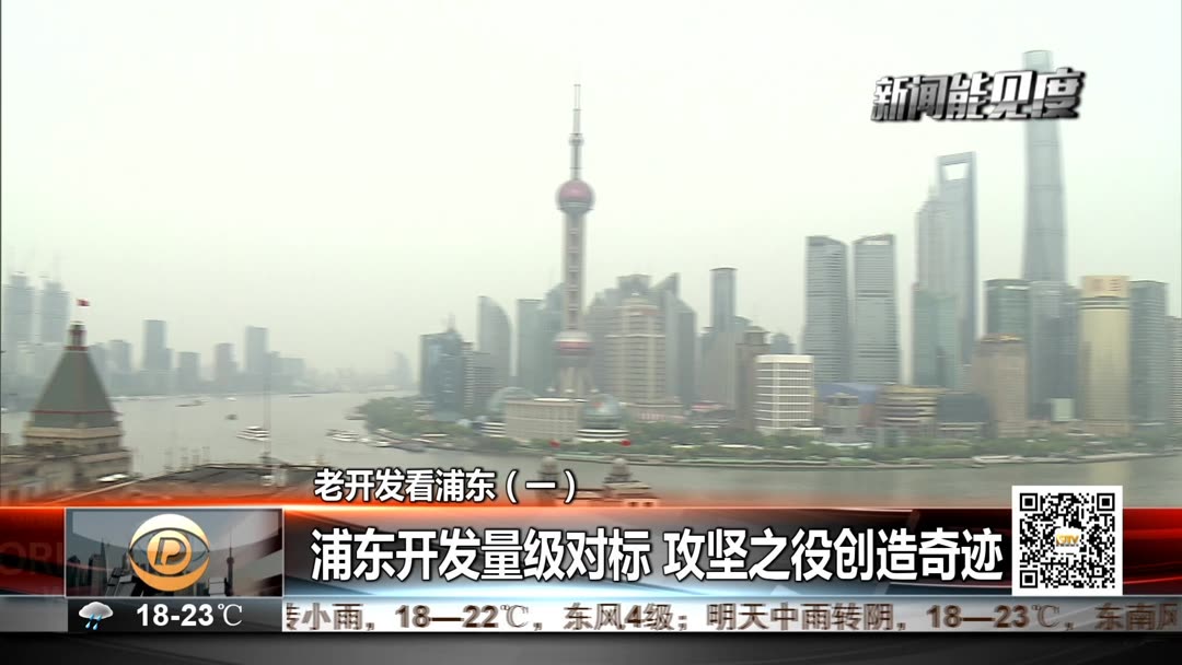 浦东电视台专访陈高宏院长1:浦东开发量级对标 攻坚之役创造奇迹