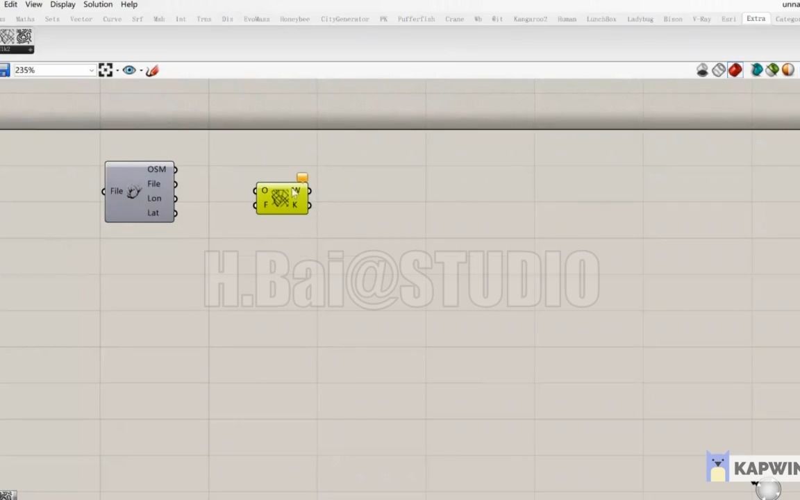 基于Open Street Map自动生成现状模型(ELK)