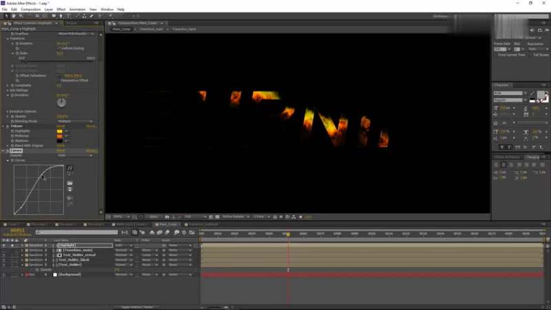 AE 制作燃烧粒子特效教程