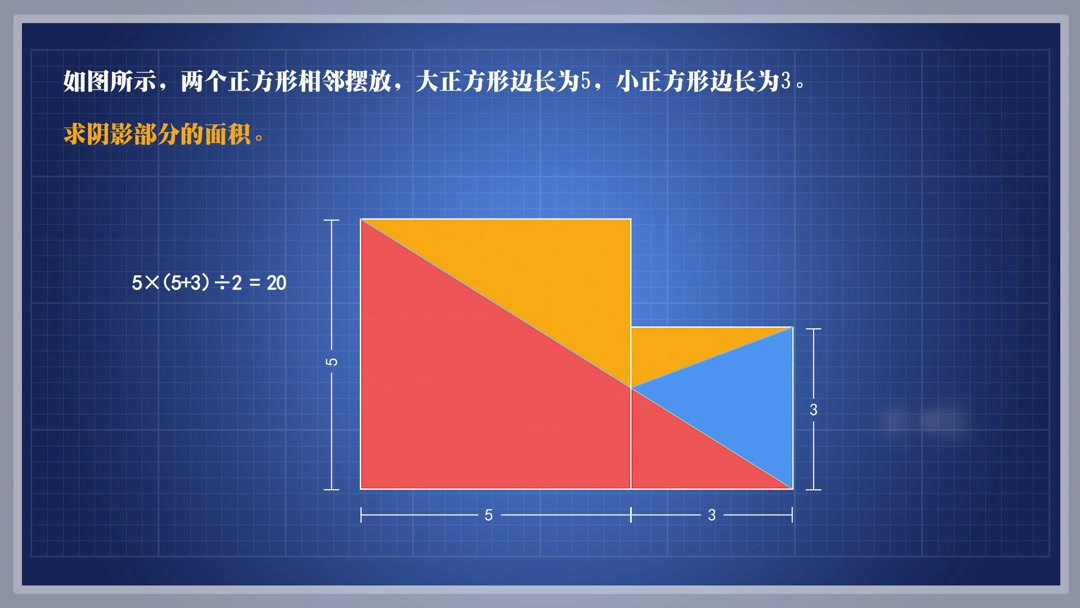 14——奥数几何动画趣解—面积问题(相减关系)
