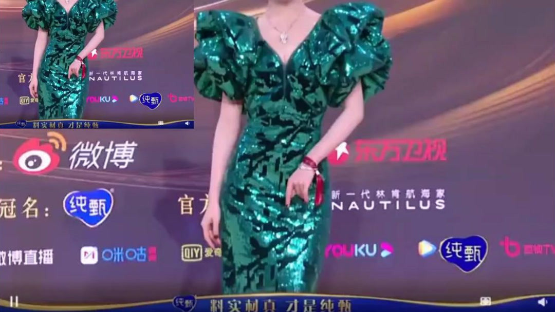 鞠婧祎微博之夜惊艳造型,火出圈的腰是真实存在的吗?我现在是太羡慕...