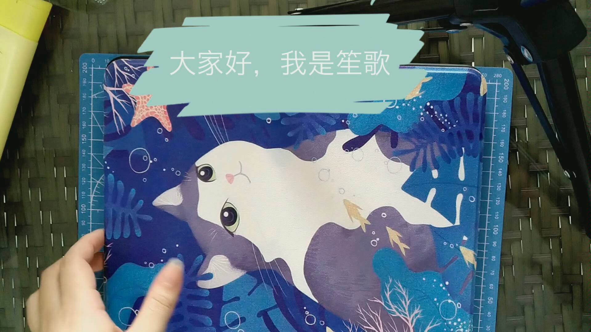 【笙歌‖橡皮章小技巧】不需要电脑和数位板你就能拥有一张黑白线稿...