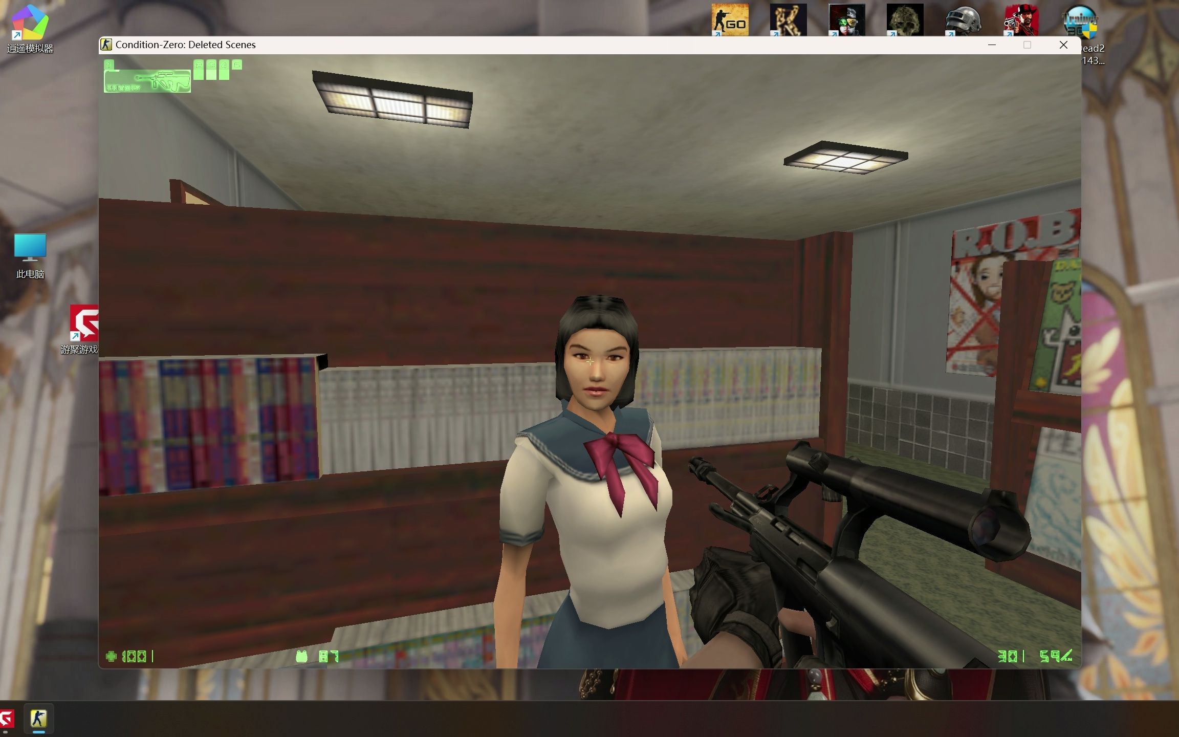 CS零点行动 12900K+6800XT+D5 6200+240水冷 任务9 Hankagai