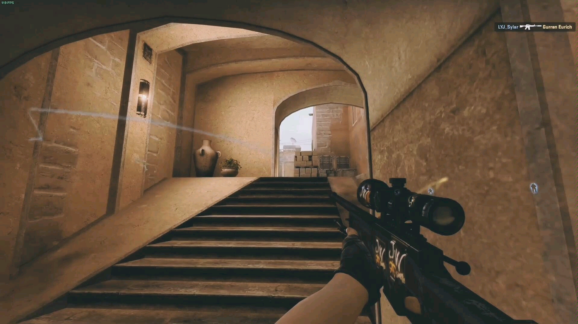 csgo极限甩狙1v4 1v5 太强了 看湿了 并非标题党如果我标题党了请...