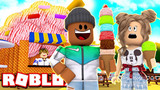 小飞象解说 Roblox冰激凌模拟器 居然越吃越多! 可以堆得这么高!