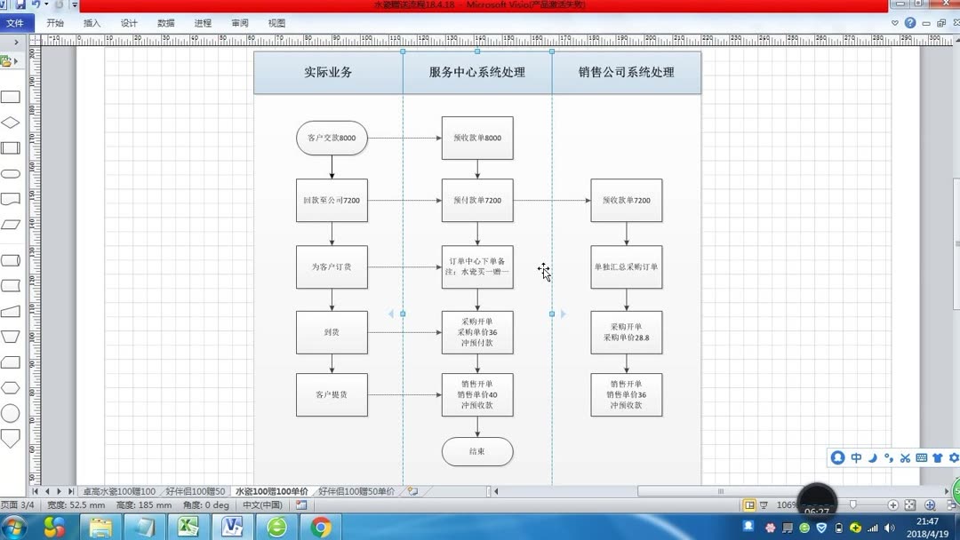 水瓷赠送做账教程