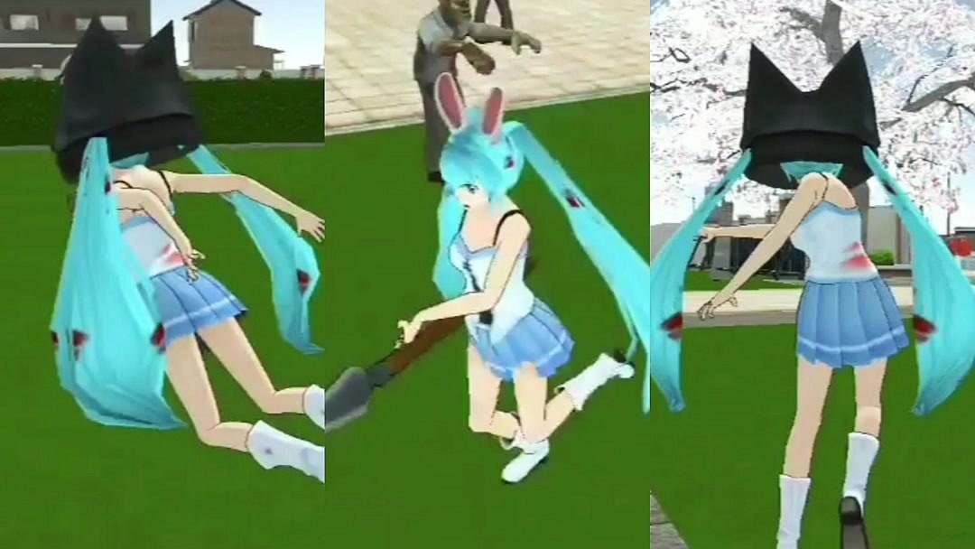 【高校模拟器】什么?学校空无一人被僵尸包围了?!游戏