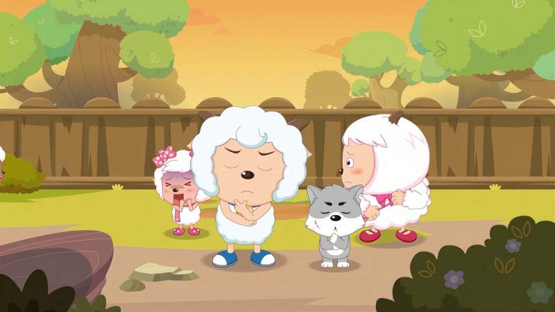 喜羊羊:美羊羊真可爱,师伯被抓走,她都不淡定了