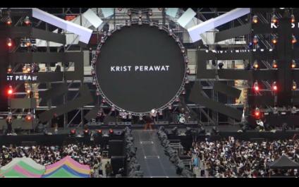 【Krist Perawat】【中字幕】20221015 Krist踏上梦想的音乐节舞台。...