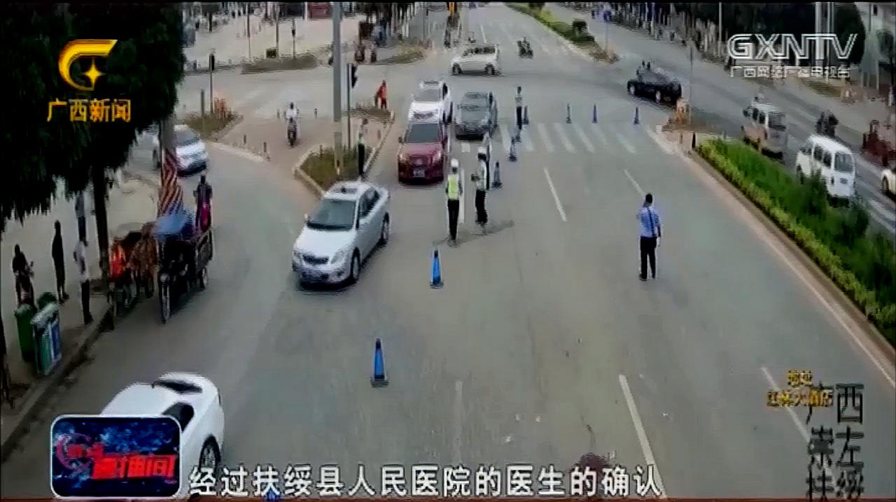 男子横穿马路被撞飞20多米远,司机却没有减速,直接驾车逃离现场
