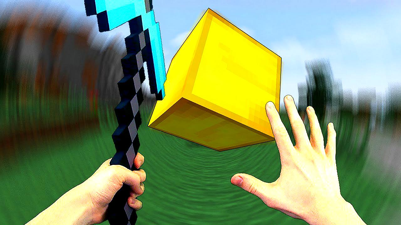 我的世界:VR视角Minecraft动画,这样玩MC会不会更有趣?