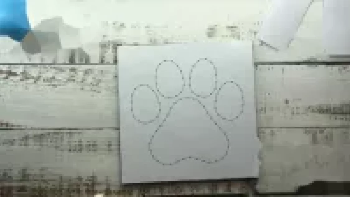 钉子绕线画起始步骤请看完再制作