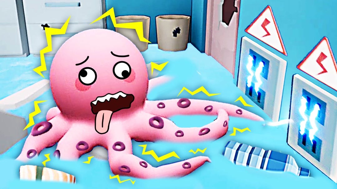 巨型章鱼哥 我把叉子戳进插座里打开了进入天堂的大门