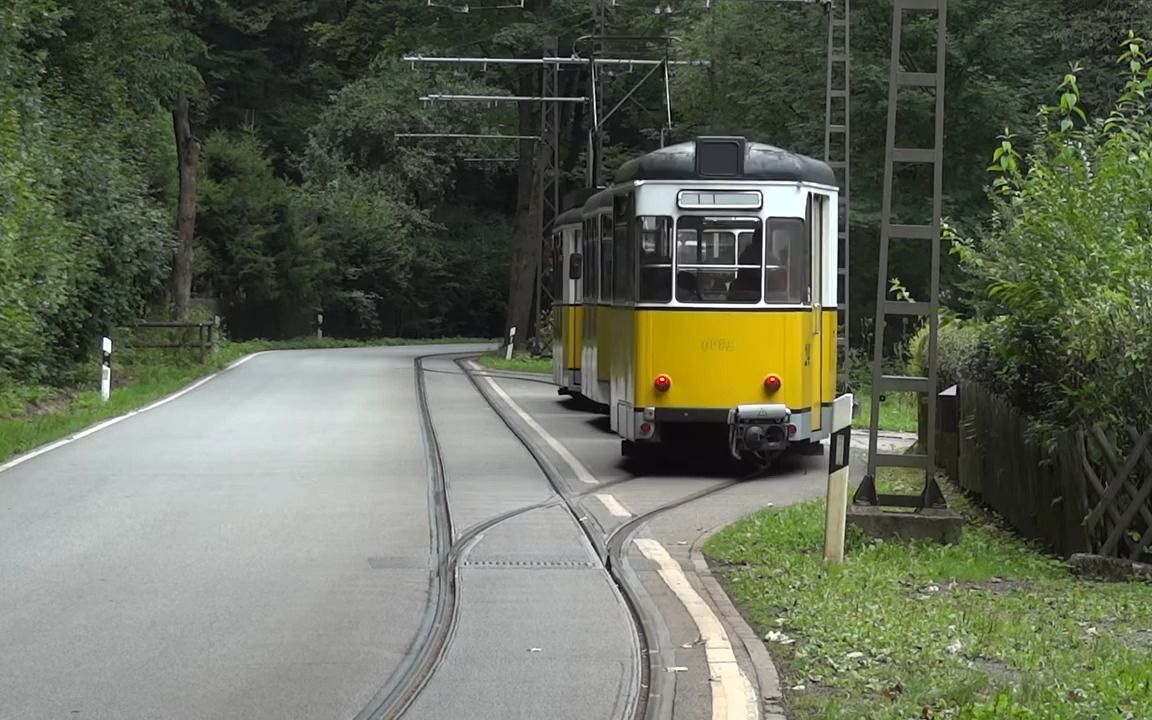 德国国家公园里120年历史的林间有轨电车【搬运】