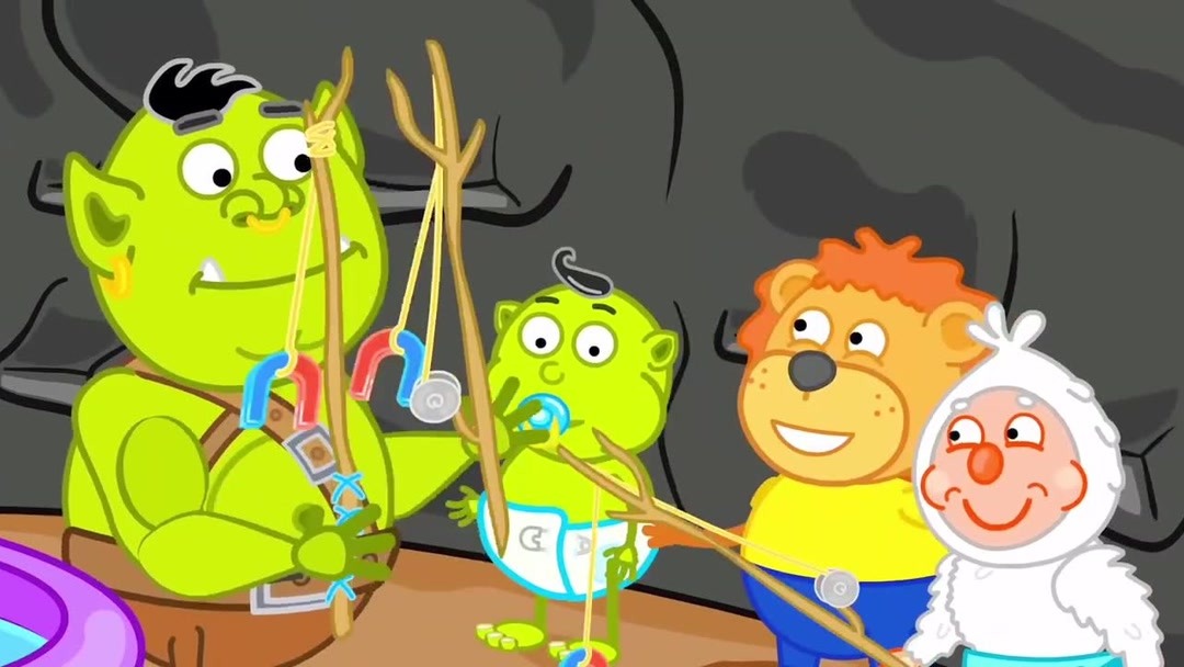 小狮子动画:五彩斑斓的彩色轮子