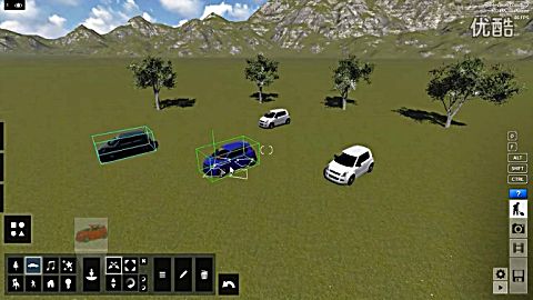 02创建场景-21同时移动多个模型