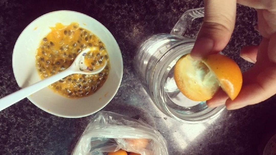   排队也不一定买到的百香果茶,没想到做法竟然简单到爆!