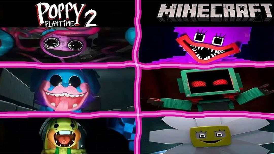 正版第二章VS我的世界版第三章!哪个更精彩?波比的游戏时间