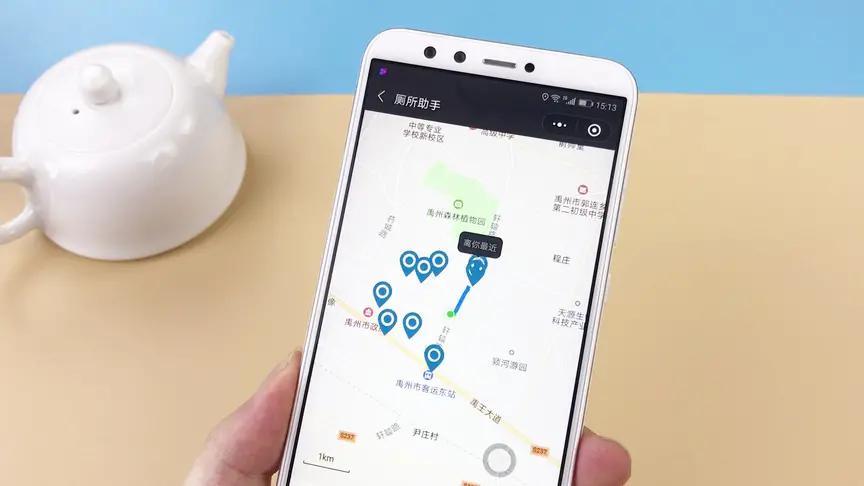 外出找不到厕所怎么办?打开微信立马定位...