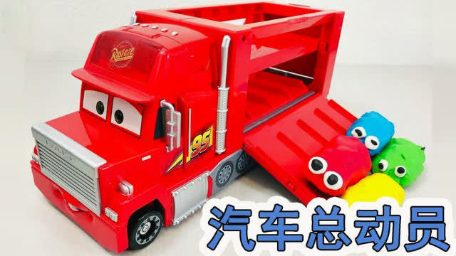 汽车总动员玩具合集,消防车、警车还有大卡车