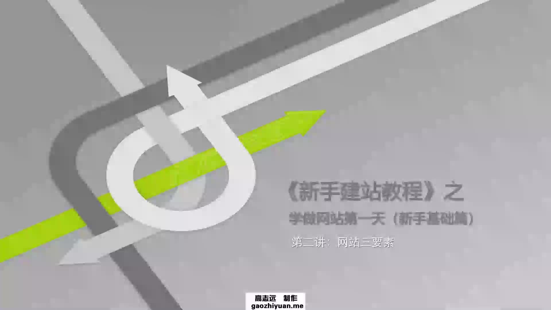 怎么做网站:什么是网站三要素, 网站的构成三要素