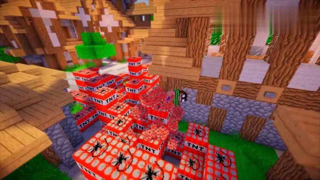 我的世界：100万TNTVS命令块结果会怎样？