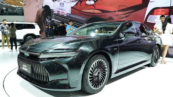 2023广州车展:静态体验一汽丰田皇冠