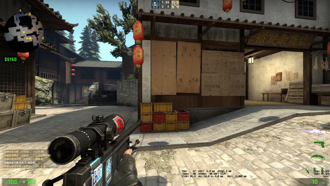 [现实联动] 在CSGO里体验魔幻的现实世界-苏州园林风格