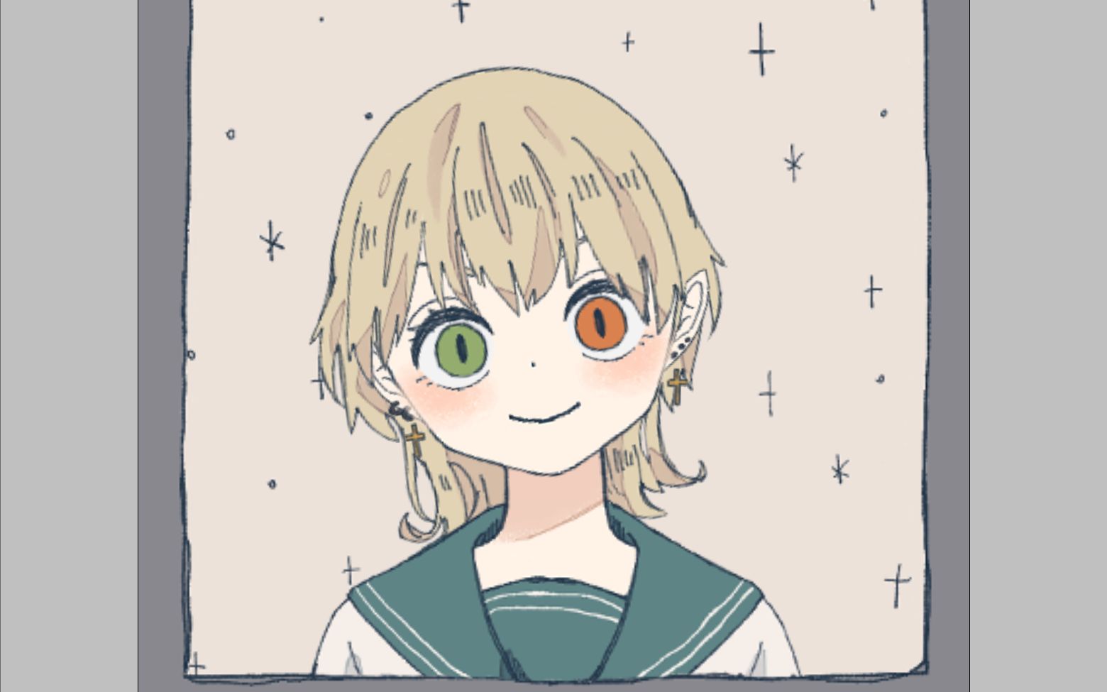 看了几天视频就开始上手做的live2d练习