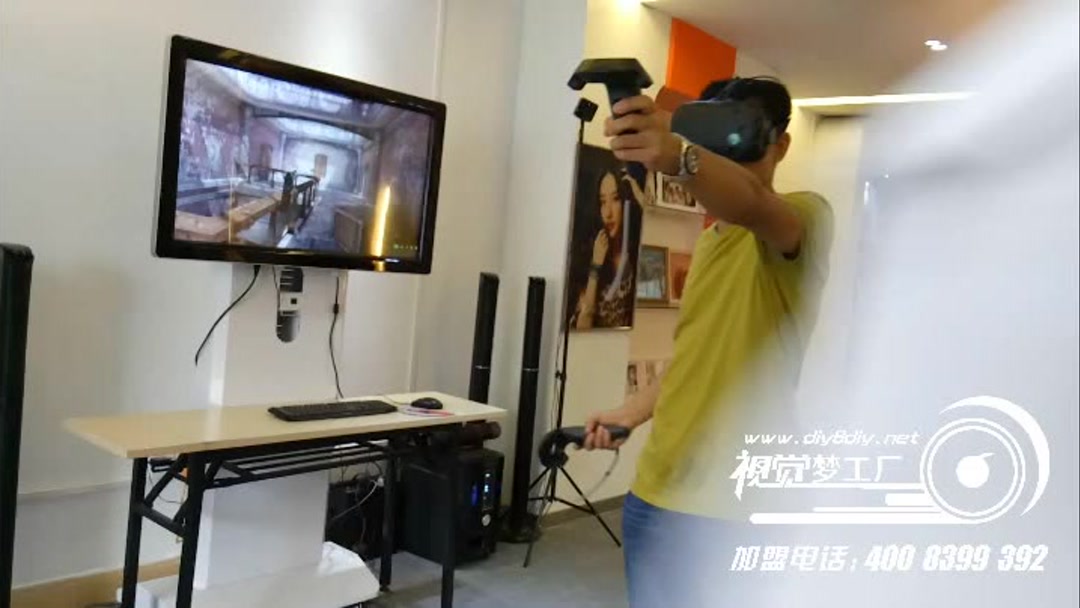 9D虚拟现实体验馆加盟视觉梦工厂空中漫游9DVR体验馆设备技术