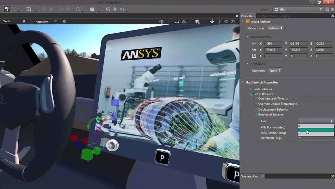 ANSYS VR虚拟现实交互显示