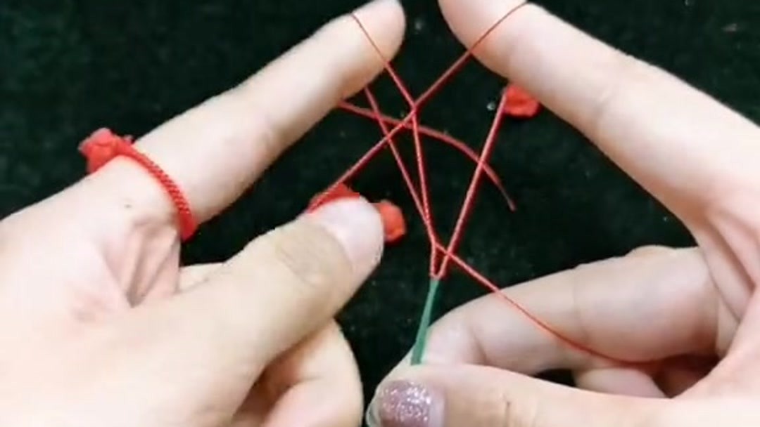 玫瑰花戒指编法,你get到了吗?