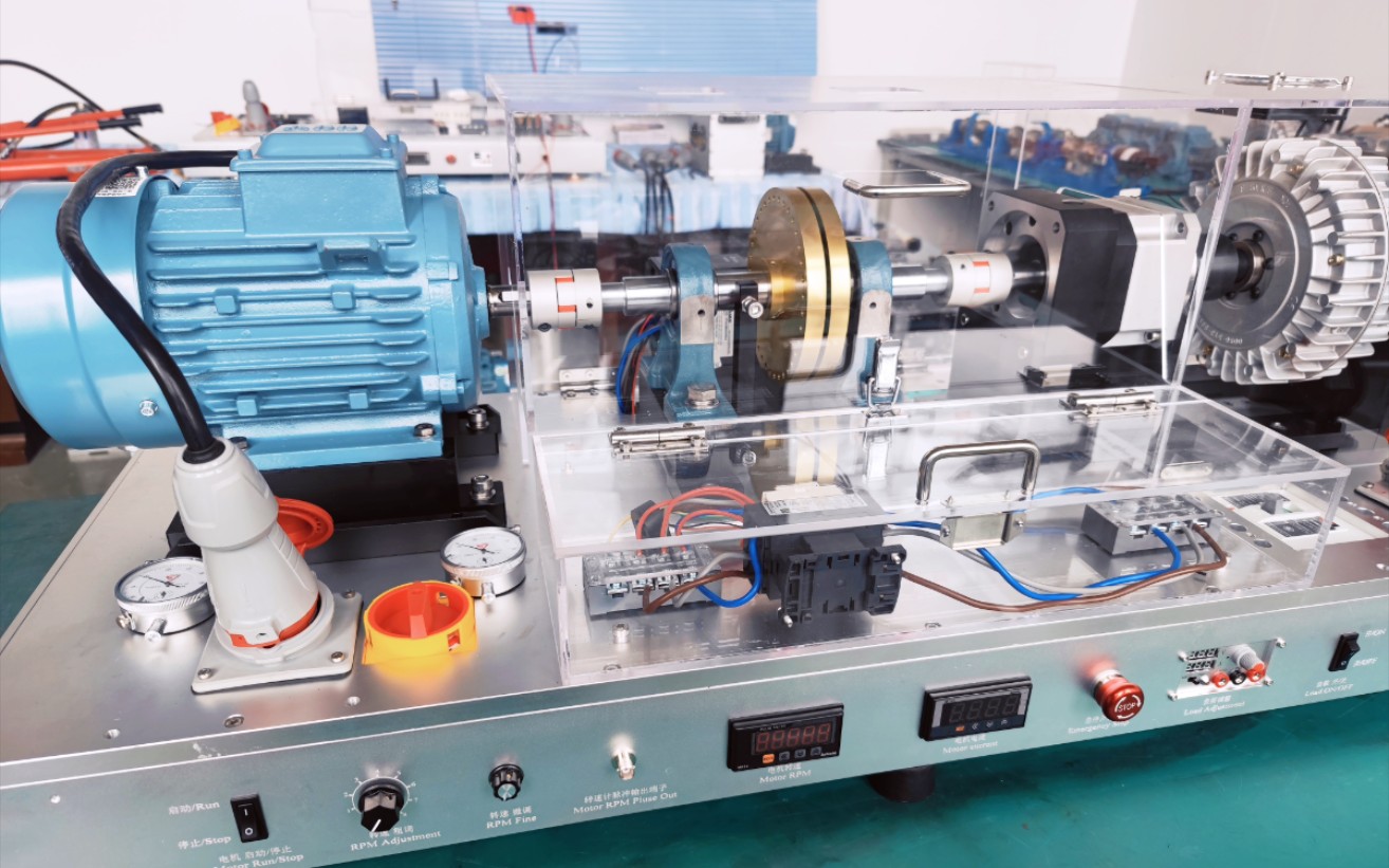 PT650仿真平台不同故障类型电机电流信号,以及振动频谱信号与正常...