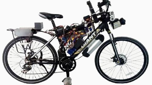 清华学霸造无人自行车,比谷歌早一步拿专利,荣获国度特等奖!