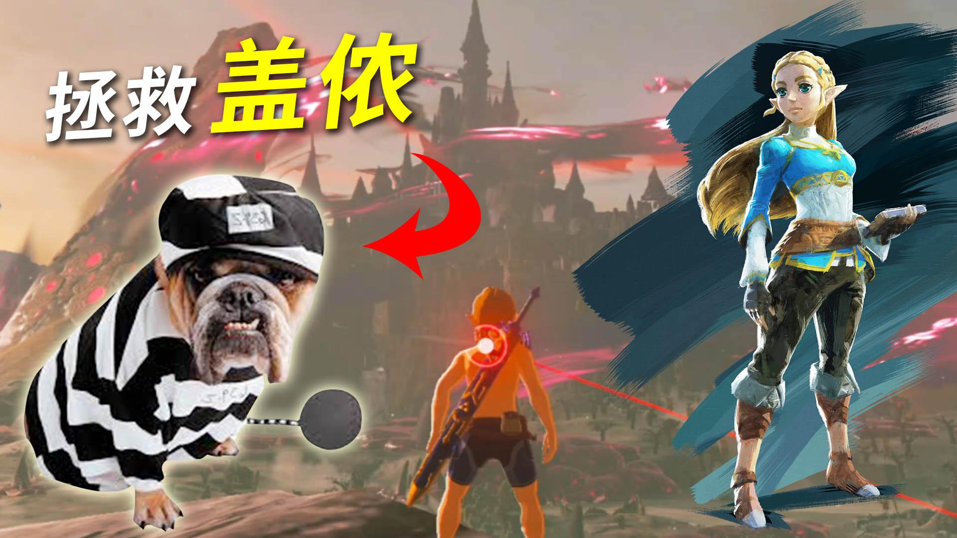 塞尔达传说旷野之息,是时候去拯救被公主囚禁了100年的盖侬了! 小宝...