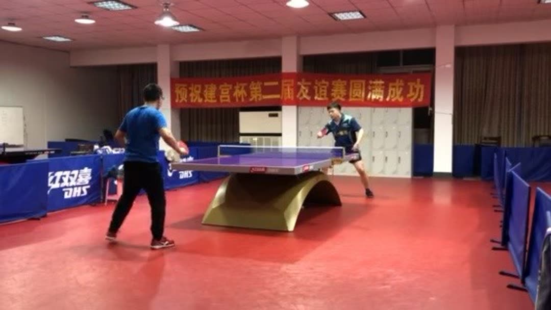 乒乓球比赛得分视频