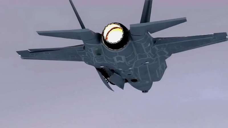 3D动画模拟现代战争,F35发射空地导弹,超清画质带你体验
