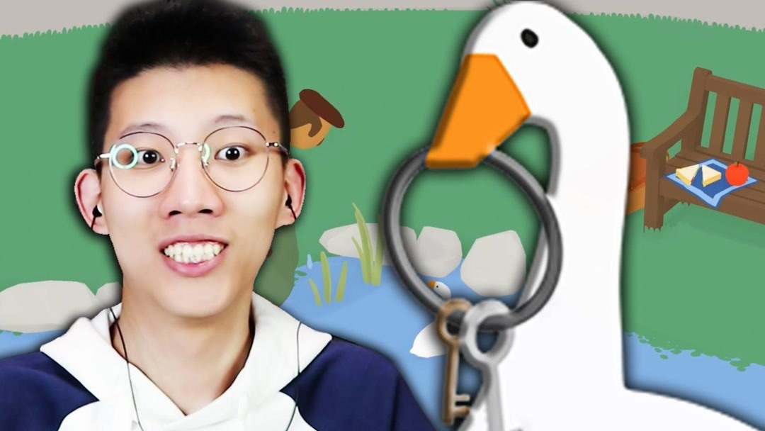 鲤鱼Ace解说,第二章大白鹅模拟器,哈哈变成一只鹅是什么感受?