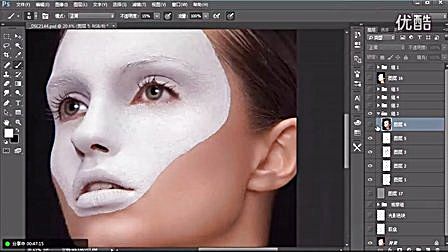 高端商业人像精修修图流程系统讲解 人像后期 人像磨皮 中性灰磨皮 ...
