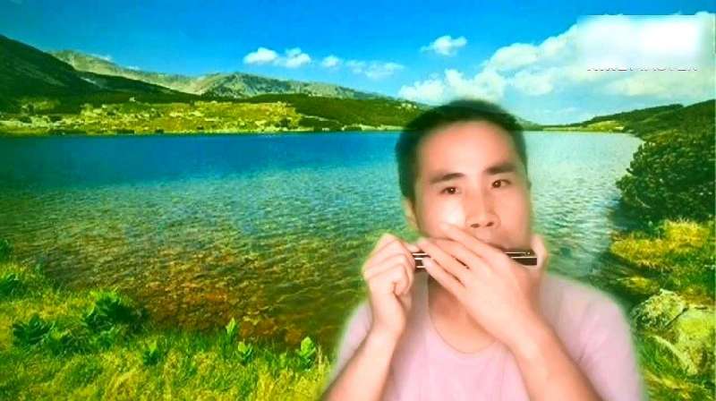 零基础学习口琴:复音演奏练习儿歌《让我们荡起双桨》,音阶练习