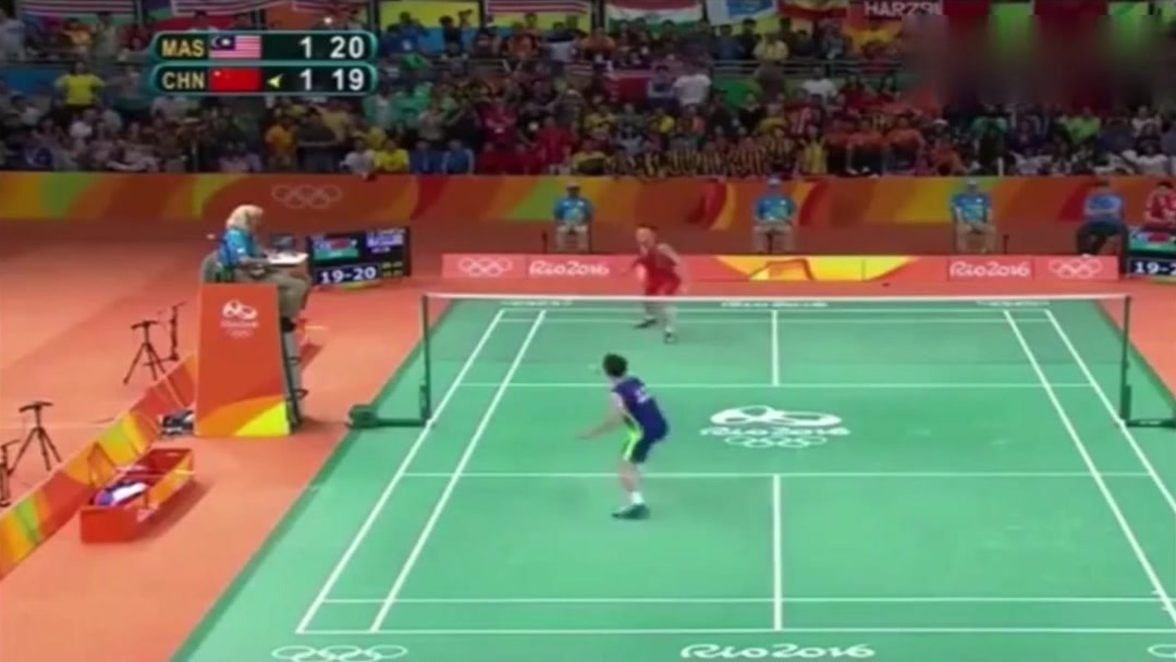 回顾:里约奥运,决胜局20:19,林丹,李宗伟震惊世界的一分!