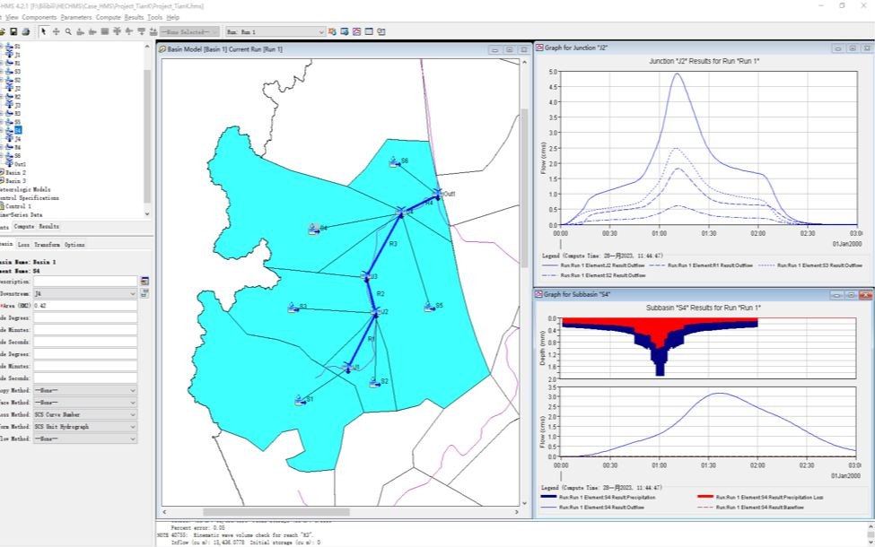 HECHMS入门教学视频(2):导入背景图层
