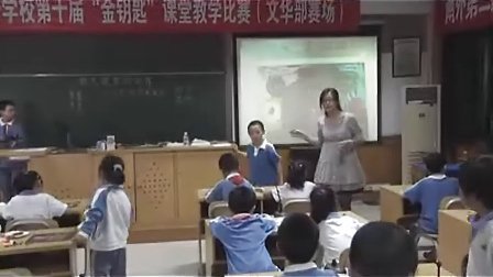 小学二年级美术优质课展示《放大镜里的世界_切开的果实》_张老师