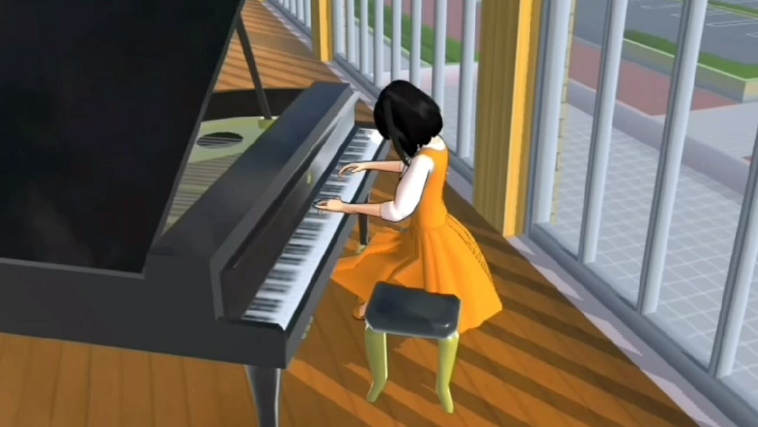 樱花校园模拟器:奇怪的钢琴曲!