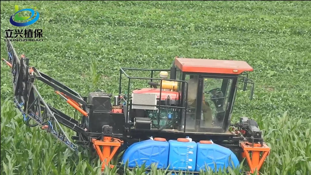 自走式葵花打药机