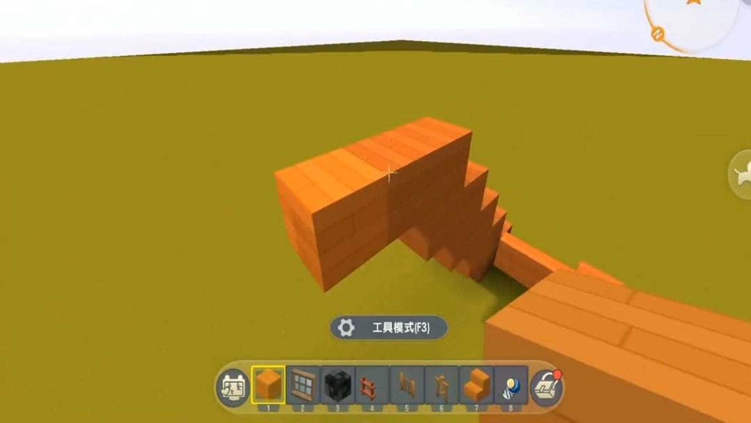 迷你世界 野外简易别墅教程