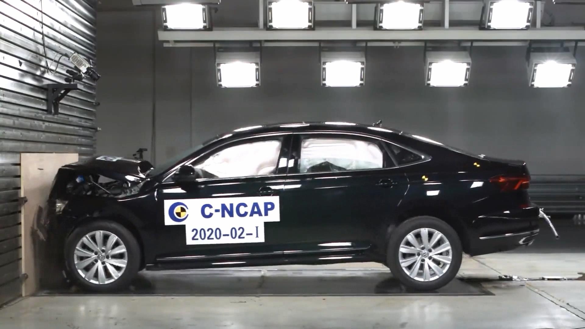 中汽研C-NCAP重新碰撞测试帕萨特成绩出炉:获得五星好评!