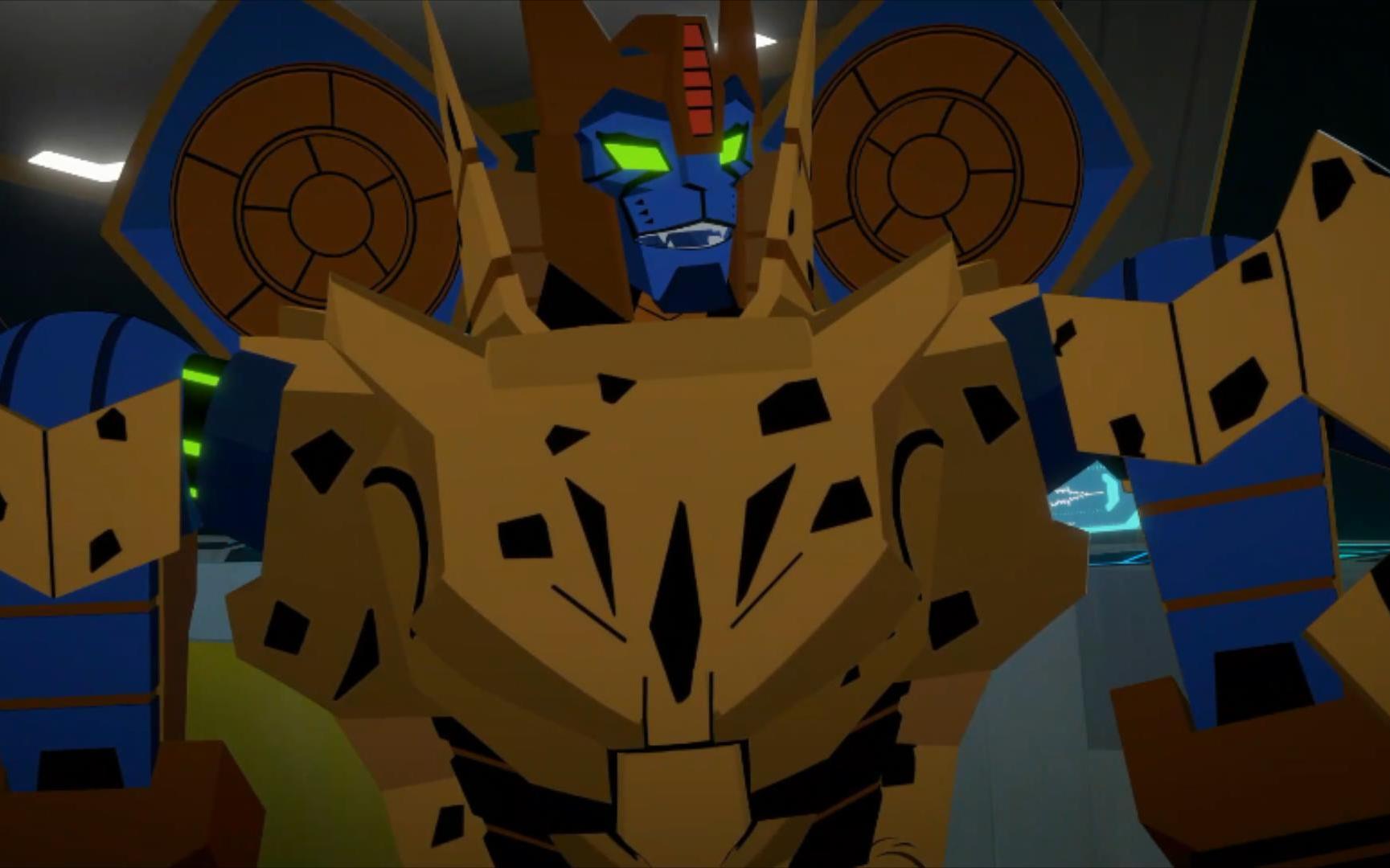 大黄蜂训练黄豹当侦察兵 成功夺取噬能虫样本 变形金刚塞伯志 第二季...