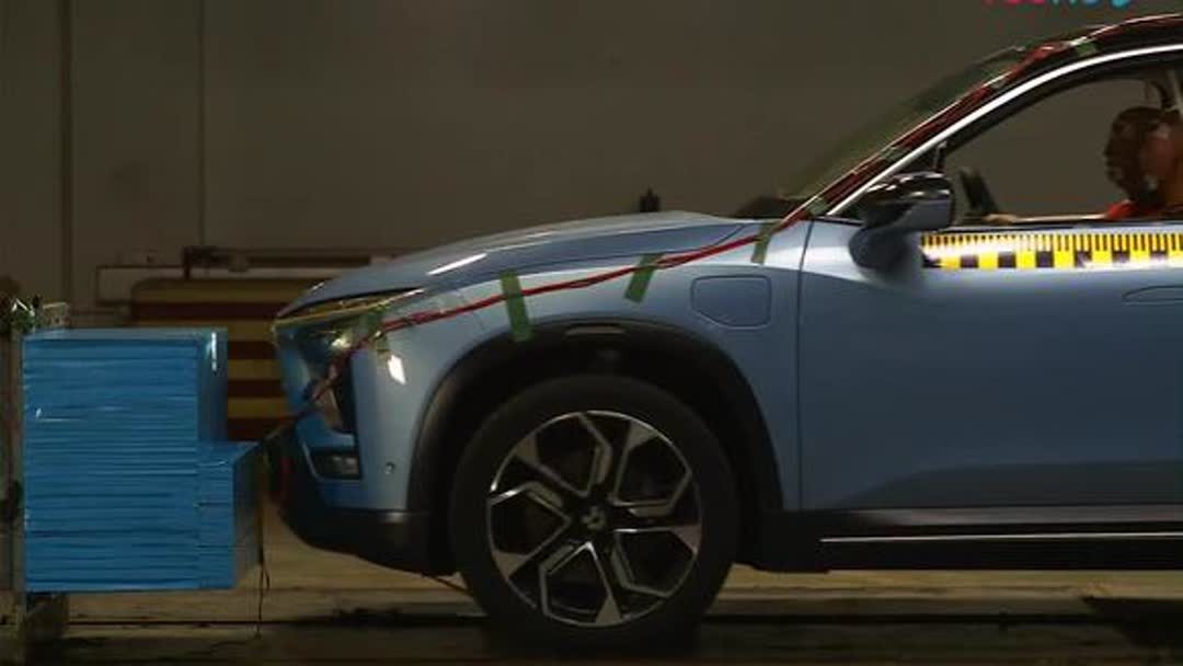 蔚来ES8在C-NCAP碰撞测试中荣获五星级评价