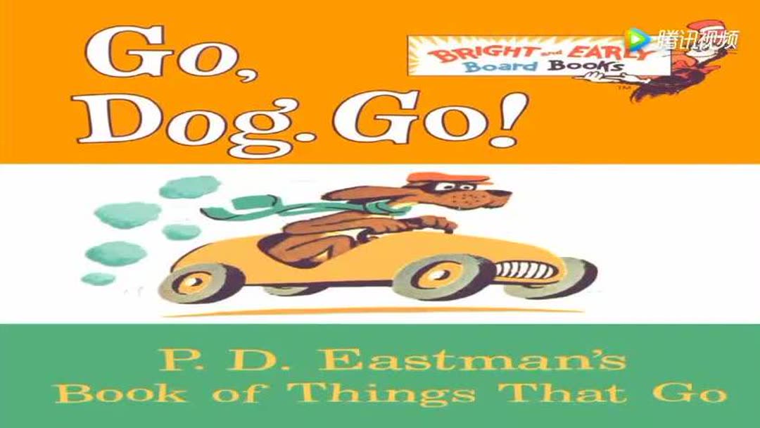 幼儿英语启蒙 经典原版英文绘本-Go Dog Go!